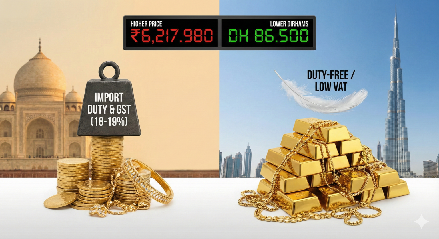 UAE Gold Prices vs India: Why Dubai Remains the Preferred Destination ...